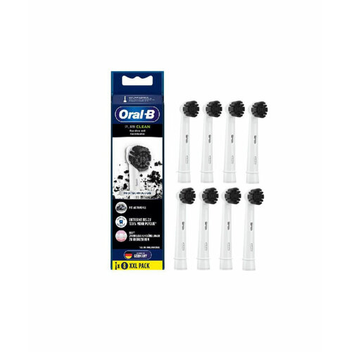 Насадка для электрической зубной щетки Oral-B EB20CH-8 Pure Clean Aktivkohle