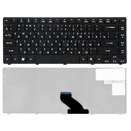 Клавиатура для ноутбука Acer Aspire 4738ZG черная матовая