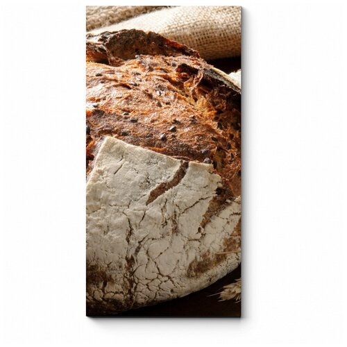 Модульная картина Пряный хлеб 60x120