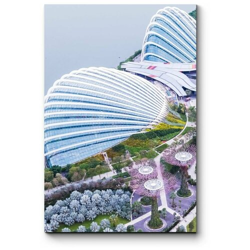 Модульная картина Невероятно красивый Сингапур 70x105