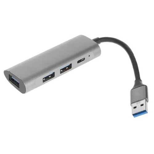 Хаб USB 1 x USB 3.0 + Type-C + 2 x USB 2.0 | ORIENT CU-324