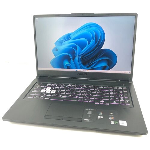 Asus 17.3" Ноутбук Asus TUF Gaming FX706LI-H7057T (1920x1080, Intel Core i5 2.5 ГГц, RAM 16 ГБ, SSD 512 ГБ, GeForce GTX 1650 Ti, Win 10 Home), 90NR03S2-M00930