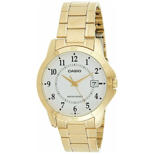 Наручные часы CASIO Collection, белый, золотой