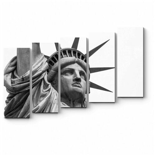 Модульная картина Величественная статуя Свободы 150x105