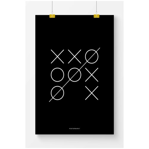 Постер для офиса Postermarkt XO, размер 40х50 см, в тубусе, мотивационные постеры для офиса