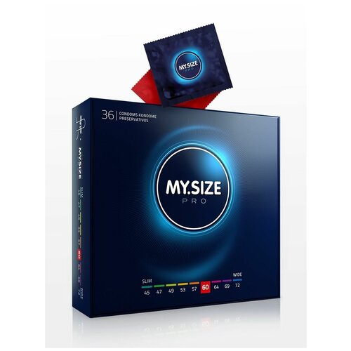 Презервативы MY.SIZE размер 60 - 36 шт, цвет не указан