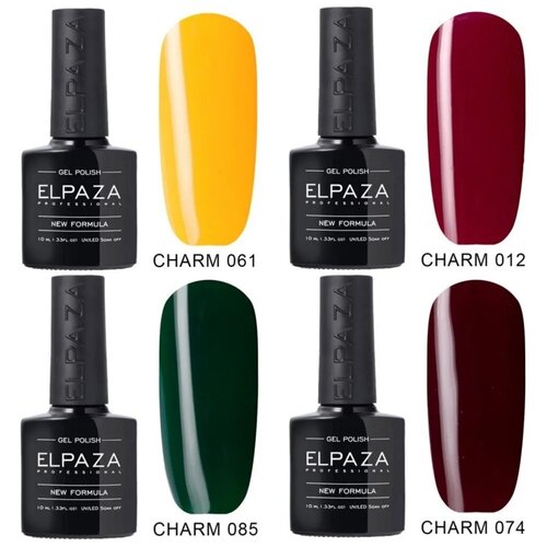 ELPAZA CHARM Professional/Гель-лак/ Набор 4 шт. по 10 мл