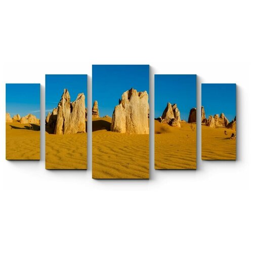 Модульная картина Пустыня остроконечных скал 110x61