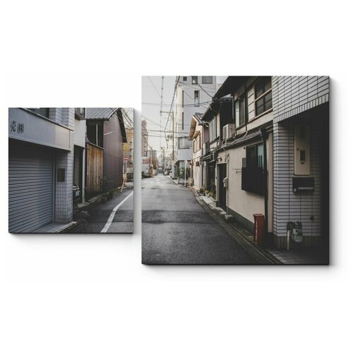 Модульная картина Узкие улочки Киото50x30
