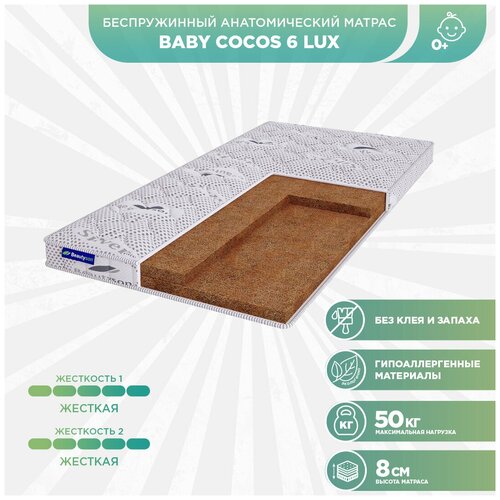 Beautyson Baby Cocos 6 LUX, 75x190 см,  двухзонный