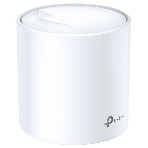 Бесшовный Mesh роутер TP-Link Deco X20 (DECO X20(1-PACK)) AX1800 10/100/1000BASE-TX белый (упак:1шт)