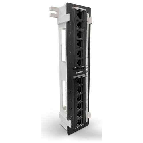 Патч-панель Hyperline PPW-12-8P8C-C5E 12xRJ45 кат.5e UTP