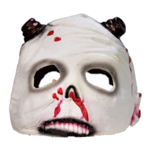 Латексная маска Череп белый, реквизит для косплея, страшная латексная маска, реалистичная маска ужасов на Хэллоуин