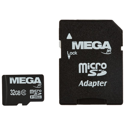 ProMega jet Карта памяти ProMega jet microSDHC UHS-I Cl10 + адаптер, PJ-MC-32GB