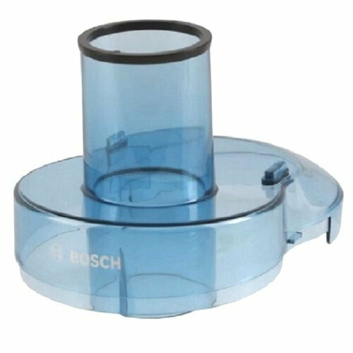 Bosch 00674545 крышка голубая, кольцо черное для соковыжималки MES3.