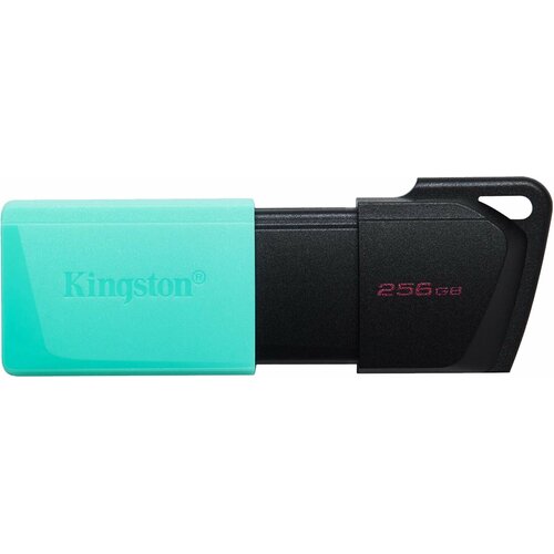 Флеш-диск 256GB KINGSTON DataTraveler Exodia M, разъем USB 3.2, черный/зеленый, DTXM/256GB, DTXM/254GB