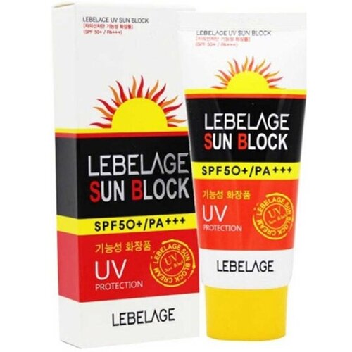 Солнцезащитный крем Lebelage с улиточным муцином SPF 50+/PA+++, 70 мл