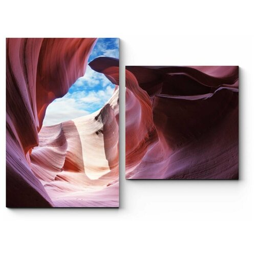 Модульная картина Магический каньон Антилопы 110x83