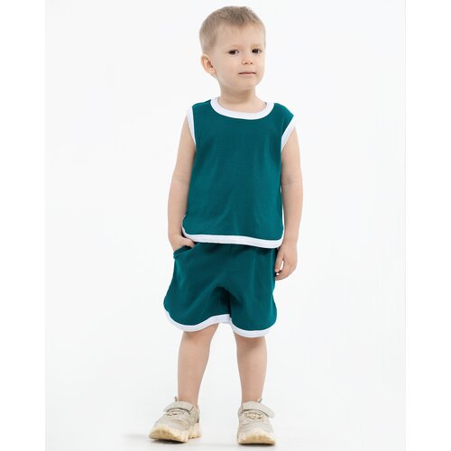 Комплект одежды GolD, размер 128, зеленый