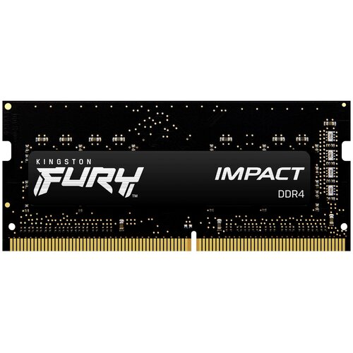 Оперативная память Kingston Fury Impact 8GB DDR4 SO-DIMM KF432S20IB/8