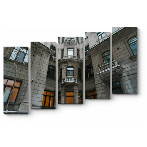 Модульная картина Классический фасад здания 200x140