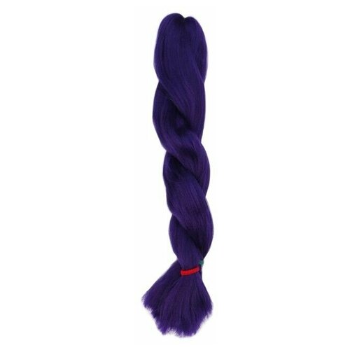 SOFT DREADS Канекалон однотонный, гофрированный, 60 см, 100 гр, цвет фиолетовый(#MR-PURLE)