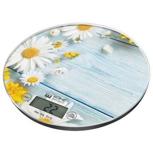 Кухонные весы Home Element HE-SC933, летние цветы