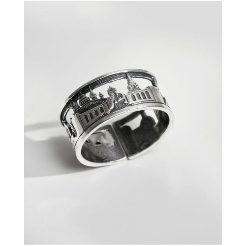 Кольцо Shine & Beauty, размер 18, серебряный
