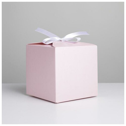 Коробка складная «Розовая», 12 × 12 × 12 см