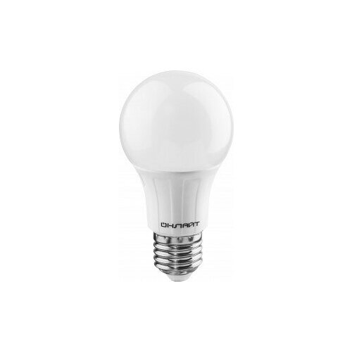 Светодиодная LED лампа онлайт ЛОН A60 E27 10W(860Lm) 6500K 6K 113x60 OLL-A60-10-230-6.5K-E27 61140 (упаковка 16 штук)