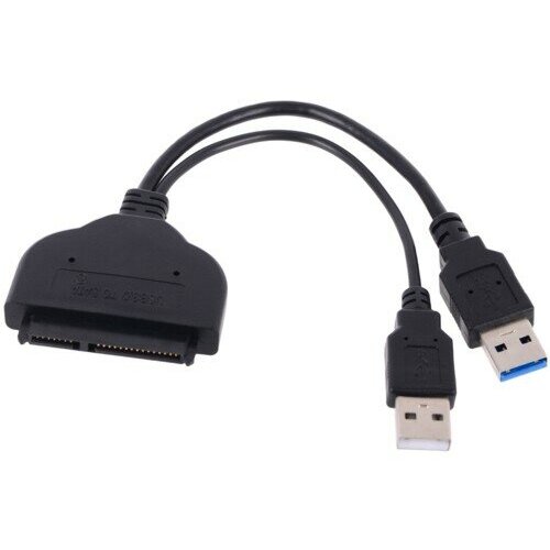 Адаптер USB3.0 SATA3 Orient UHD-502 USB Am + USB доп-питание для 2.5 SSD-HDD