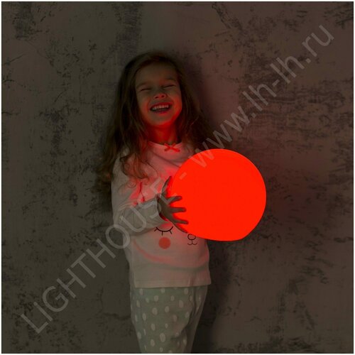 Детский шар-ночник 30 см RGB Accum_YM