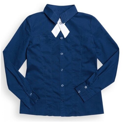Школьная блуза Pelican, размер 7, синий