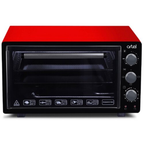 Мини-печь ARTEL-VESTA 2336 PL red-black с конвекцией, красный, черный