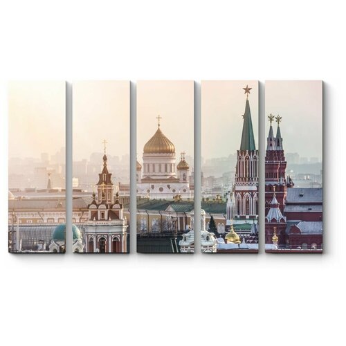Модульная картина Великолепная Москва190x114