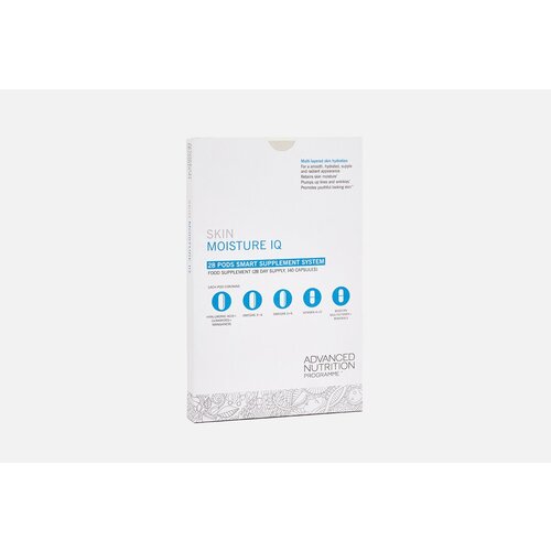 Комплекс витаминов для красоты кожи Advanced Nutrition Programme skin moisture iq витамины C, D3, омега, гиалуроновая и линолевая кислоты / количество 140 шт