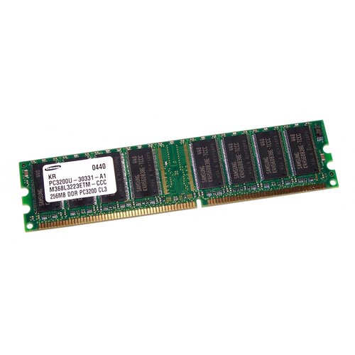 Оперативная память Samsung 256 МБ DDR 400 МГц DIMM CL3 M368L3223ETM-CCC