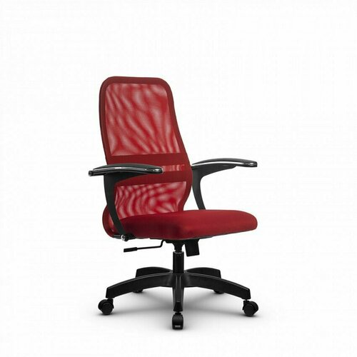 Компьютерное офисное кресло mетта SU-СU160-8, PL, Красное