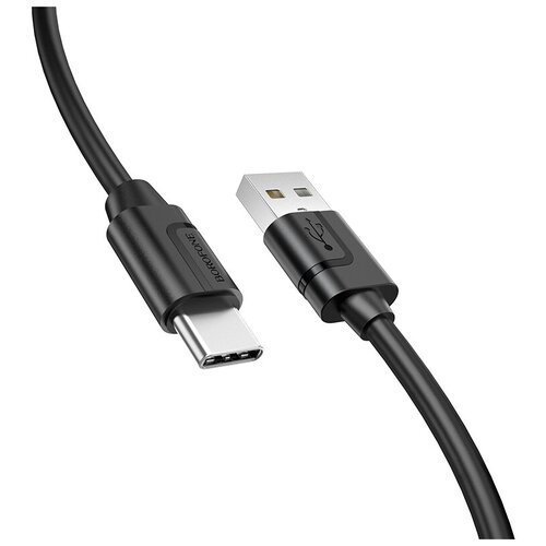 Кабель USB BOROFONE BX55 Harmony, USB - Type-C, 2.4А, 1 м, черный