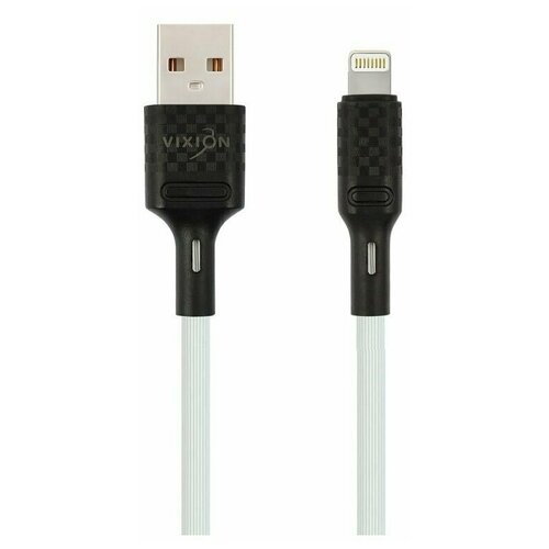 Кабель USB VIXION (K27) для iPhone Lightning 8 pin (1м) (белый)