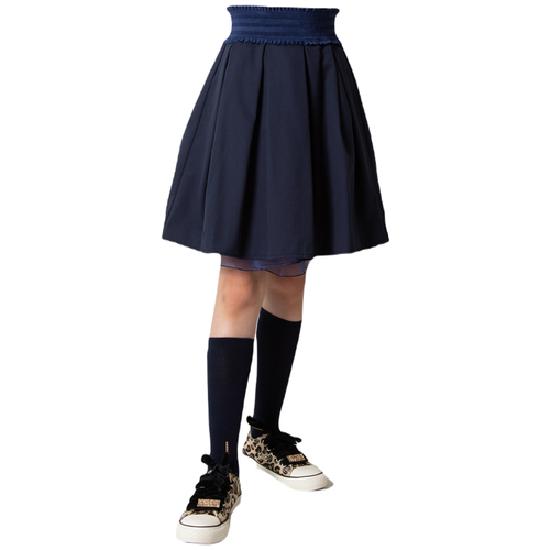 Школьная юбка 80 Lvl, размер 36, синий