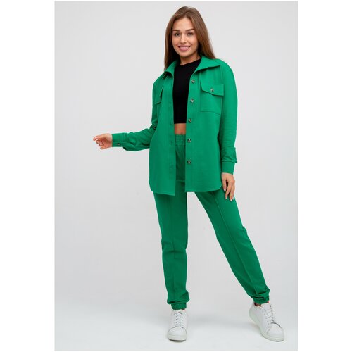 Спортивный костюм Modellini, размер 48, зеленый