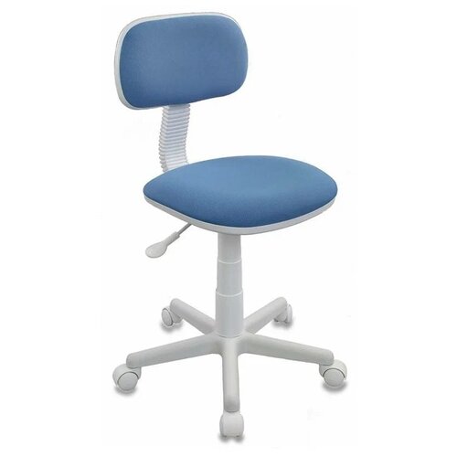 Компьютерное кресло Бюрократ CH-W201NX детское, обивка: текстиль, цвет: голубой 26-24