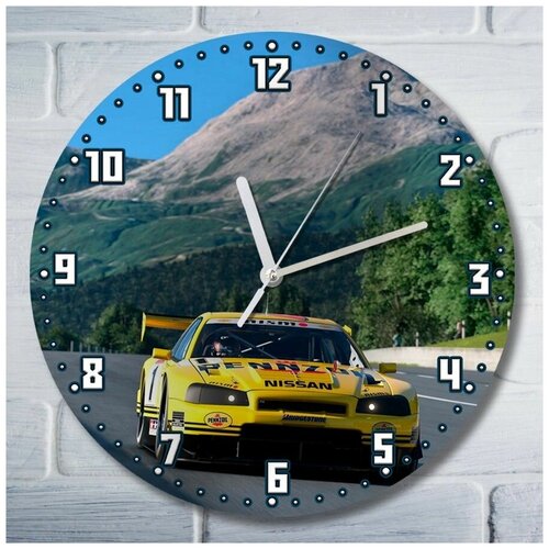 Настенные часы УФ игры Gran Turismo 7 - 6475