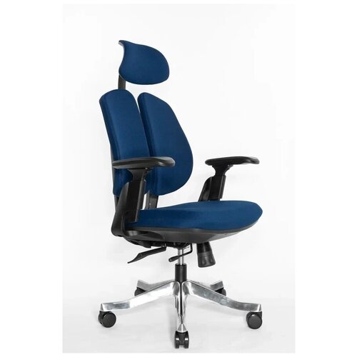 Ортопедическое Компьютерное Кресло FALTO-ORTO-BIONIC Black/BLUE