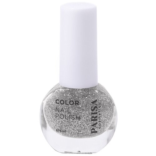 Parisa Лак для ногтей Color Nail Polish, 6 мл, GL03 с глиттером