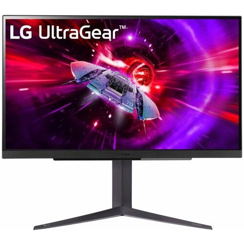 LG Монитор LG 27" UltraGear 27GR83Q-B черный IPS LED 16:9 HDMI матовая HAS 500cd 178гр/178гр 2560x1440 240Hz G-Sync FreeSync Premium DP 2K USB 6.2кг 27GR83Q-B. ARUZ