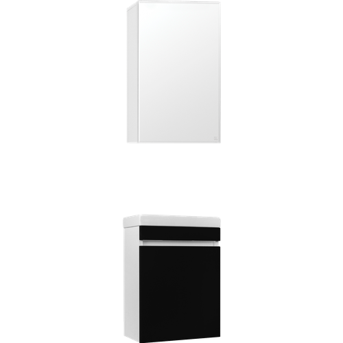 Комплект (гарнитур) Style line Мебель для ванной Style Line Compact 40 Люкс, черная