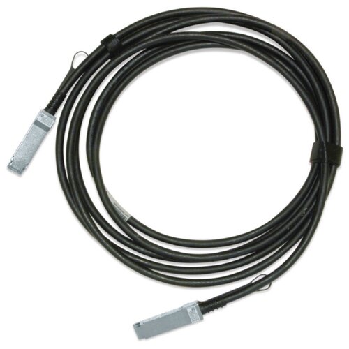 Кабель Mellanox Passive Copper cable, IB EDR, up to 100Gb/s, QSFP28, 5m, Black, 26AWG (MCP1600-E005E26)