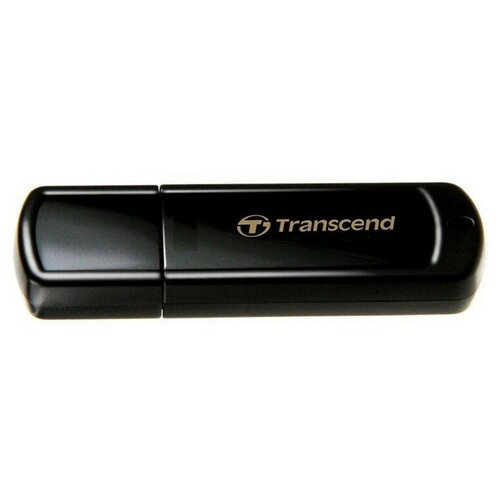 Комплект 2 штук, Флеш-память Transcend JetFlash 350, 16Gb, USB 2.0, чер, TS16GJF350